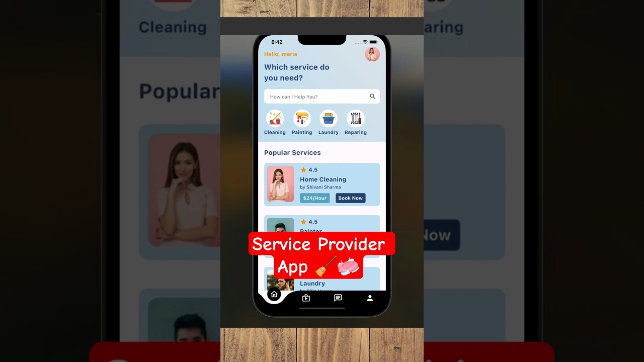 🔥📱 Service Booking App with Flutter #flutterapp #flutter #coding #programming