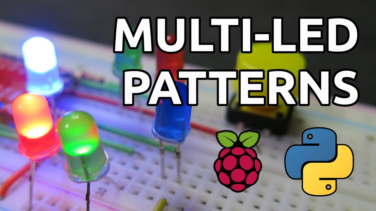 Multi-LED Patterns With Raspberry Pi GPIO and Python (Project Idea)