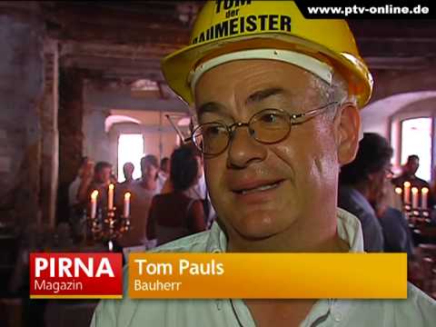 Tom Pauls feiert Richtfest (Pirna-Magazin 28/2010)