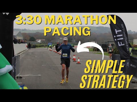 How To Pace A Sub 3:30 Marathon #marathon #running #run