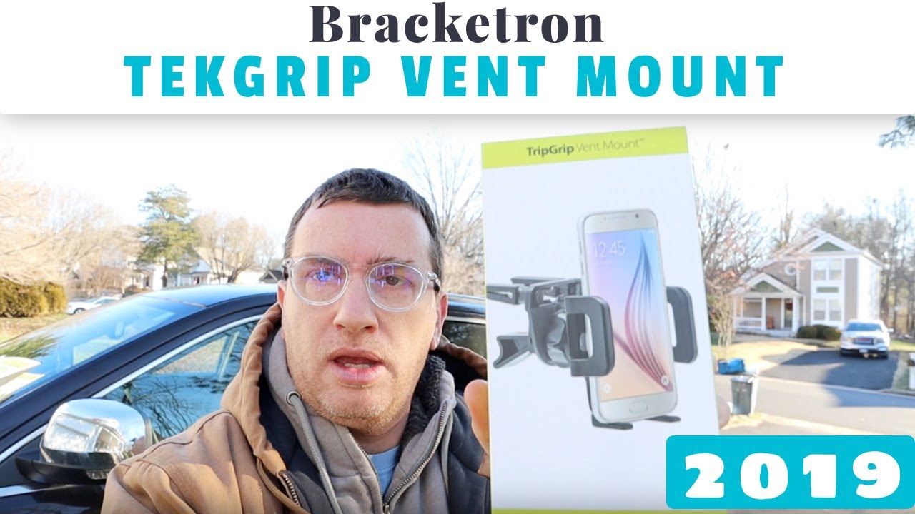 Review of Bracketron TekGrip Universal Smartphone Car Air Vent Mount Phone Holder