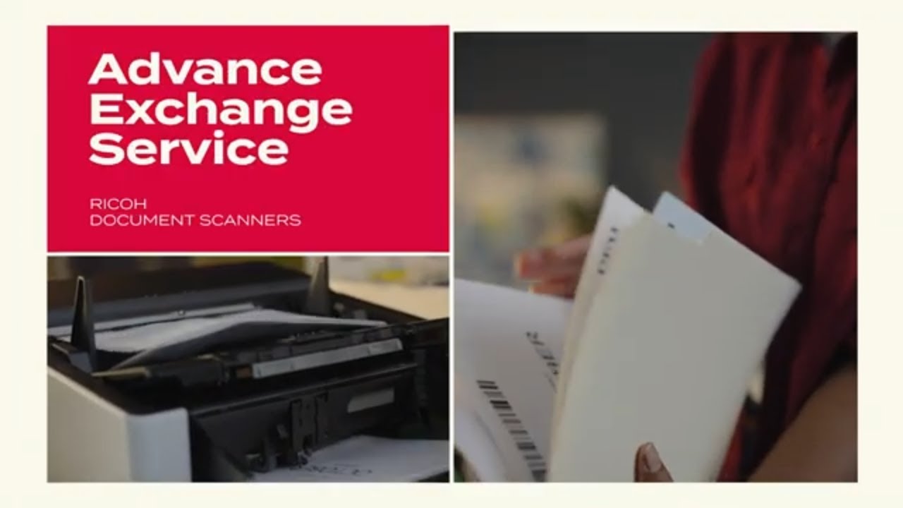 Advance Exchange Service Program - Ricoh Scanners