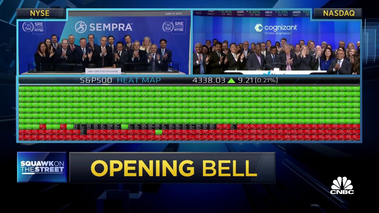 Opening Bell: June 27, 2023