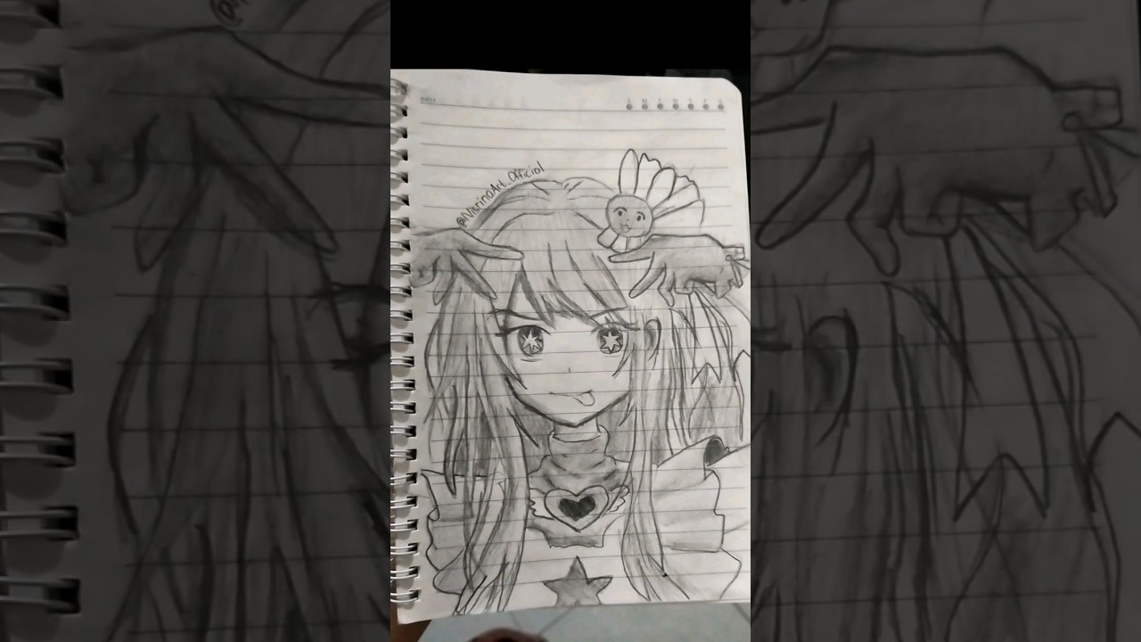 𝐌𝐞𝐧𝐠𝐠𝐚𝐦𝐛𝐚𝐫 𝐚𝐢 𝐡𝐨𝐬𝐡𝐢𝐧𝐨 #NisrinaArt  #anime #manga #sketsa #tutorial #tutorialyoutube #aihoshino