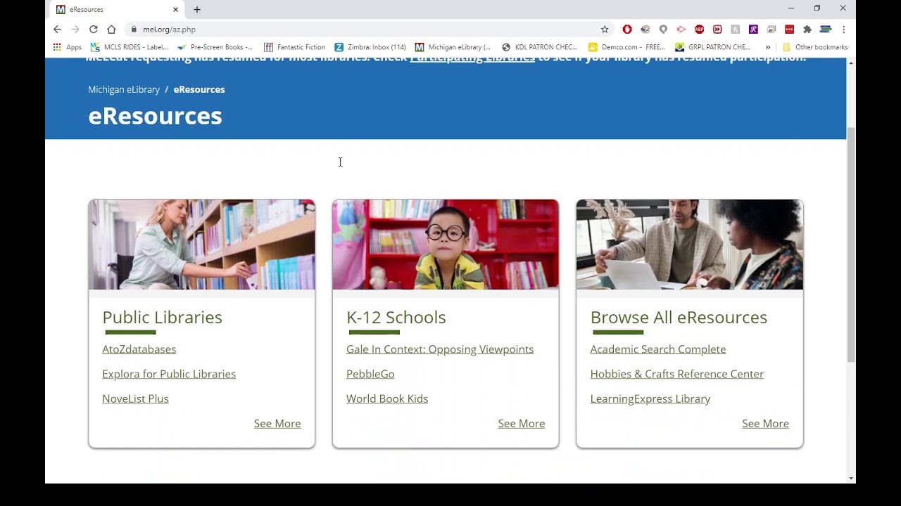 How to access Consumer Reports magazine digitally using MeL!
