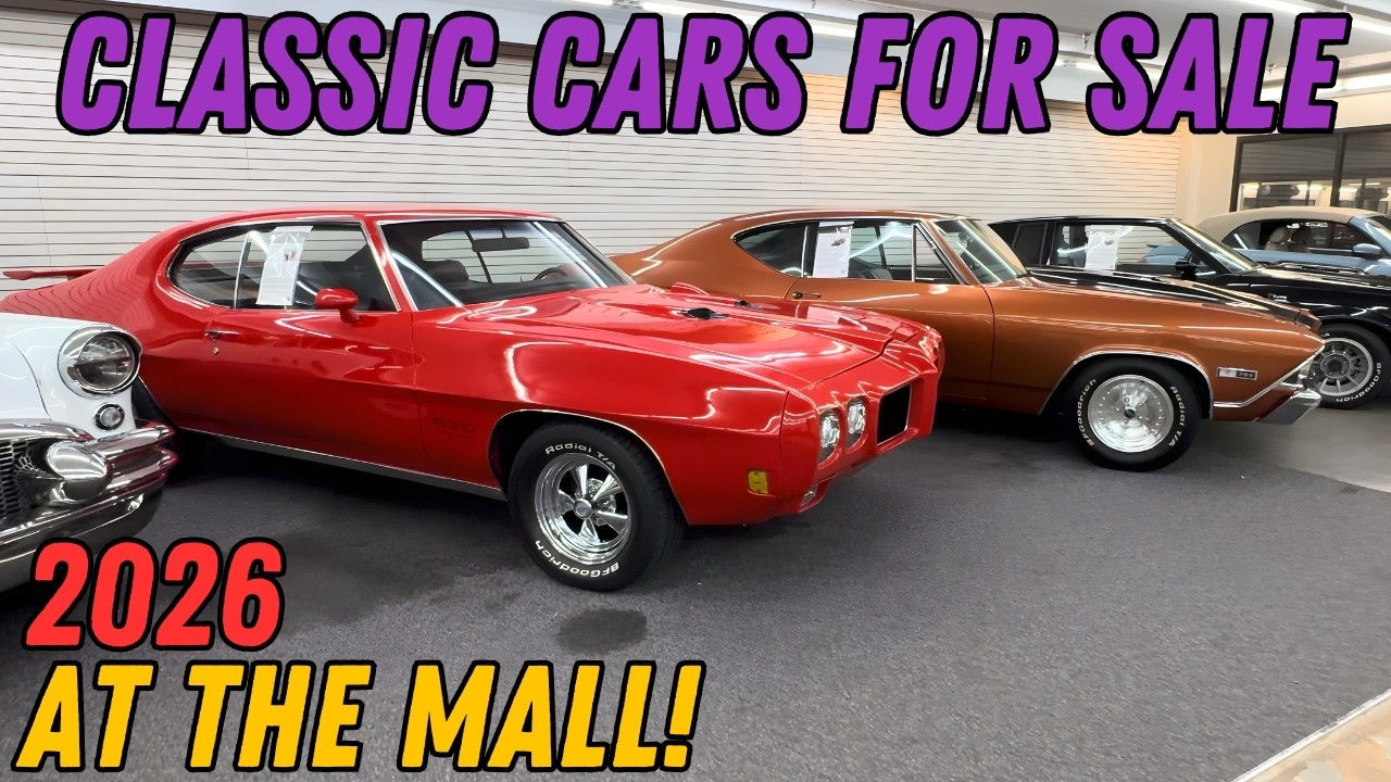 Classic Cars for Sale at the Classic Auto Mall | Chevy, Ford, Pontiac, Mopar Classic Car Prices