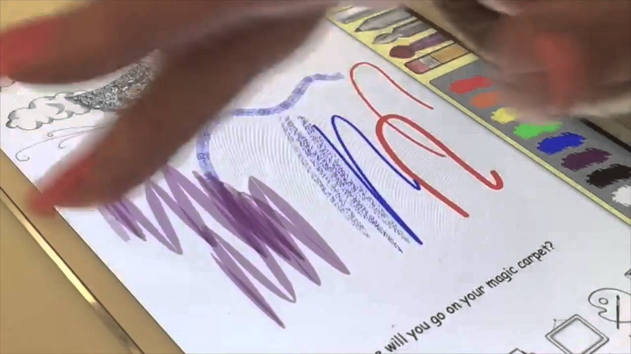 Anti-Coloring Book App