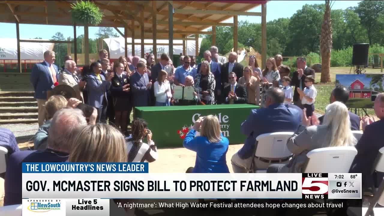 VIDEO: New South Carolina law aims to protect shrinking farmland
