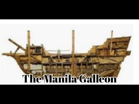 How did Galleon trade effect Globalization?/An Acrylic painting.