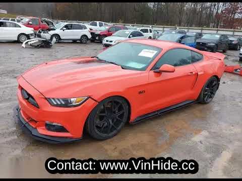 VIN: 1FA6P8CF1G5245008 - 2016 Ford Mustang- GT