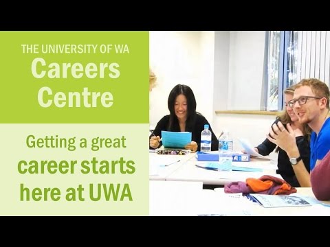 Getting a great career starts here at UWA