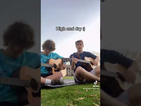 Radiohead High and Dry cover #shorts