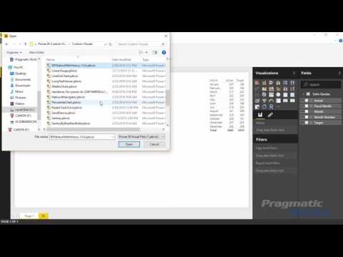 Power BI Custom Visuals - KPI Indicator