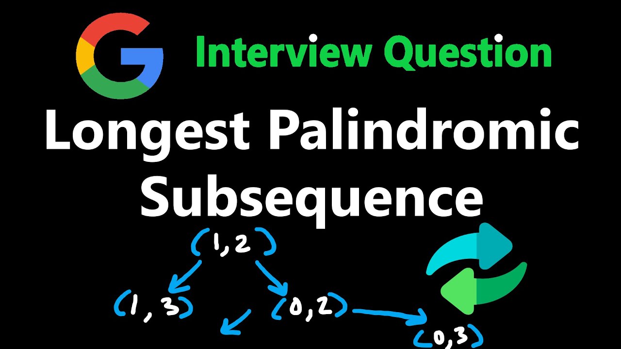 Longest Palindromic Subsequence - Leetcode 516 - Python