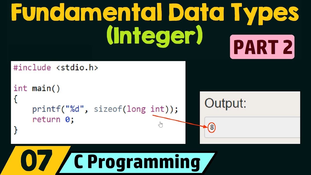 Understanding Integer Data Types and Modifiers in Programming | Galaxy.ai Understanding Integer Data Types and Modifiers in Programming | Galaxy.ai