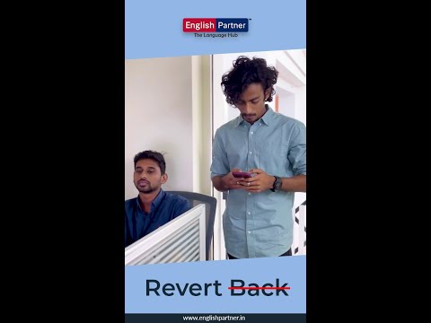 'Revert' or 'Revert back'?