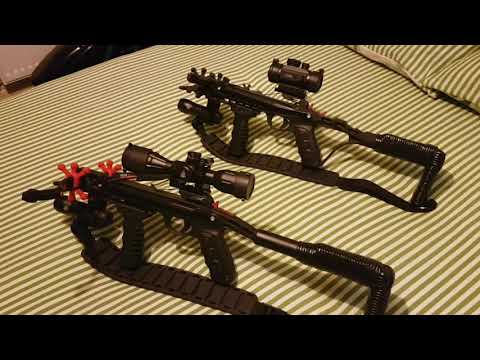 My new pistol crossbows part 1