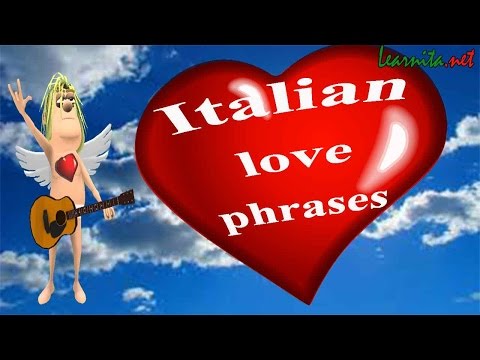 30+1 Italian love phrases - The most romantic phrases in italian