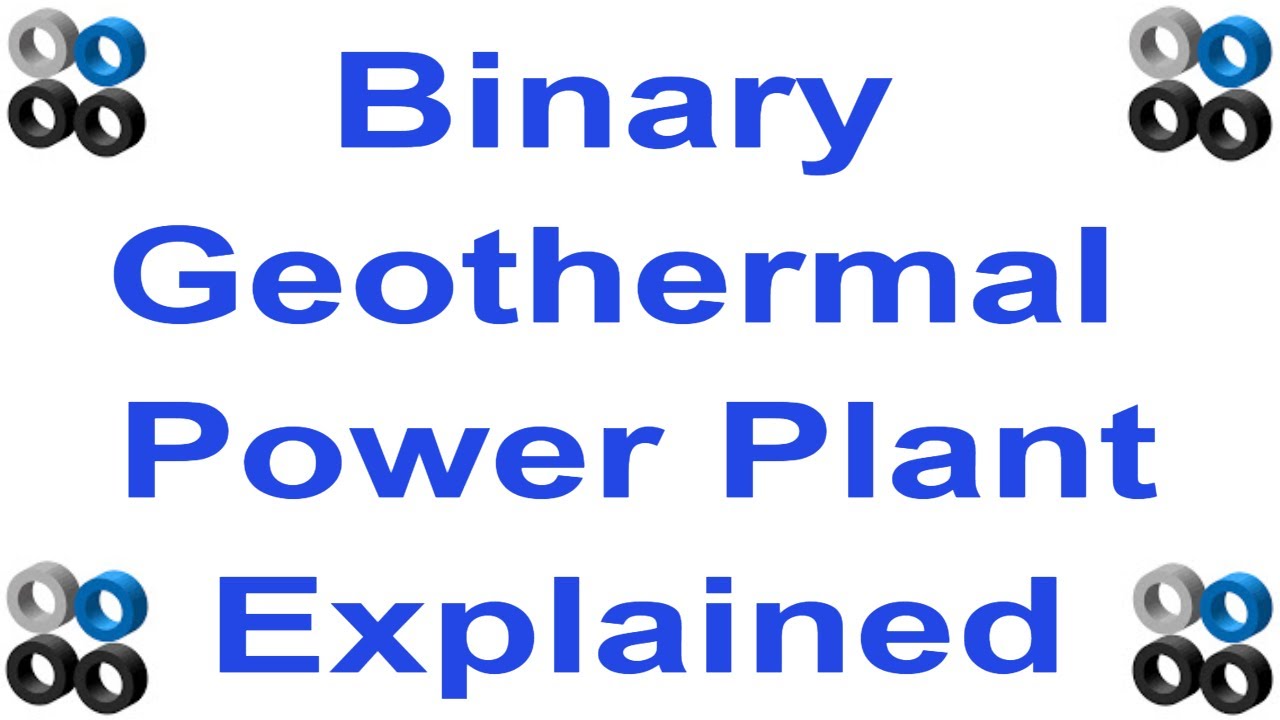 How Binary Geothermal Power Station Works