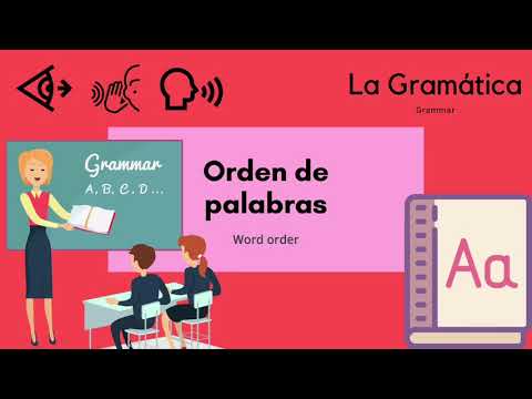 Word Order in Spanish- Article, noun and adjective | Spanish Grammar | Spanish Language