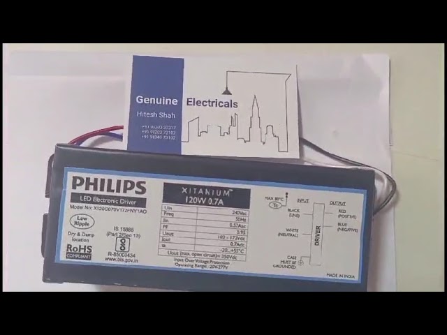 Philips Led Driver - 75W 1.05A Philips Xitanium LED Driver Trader ...