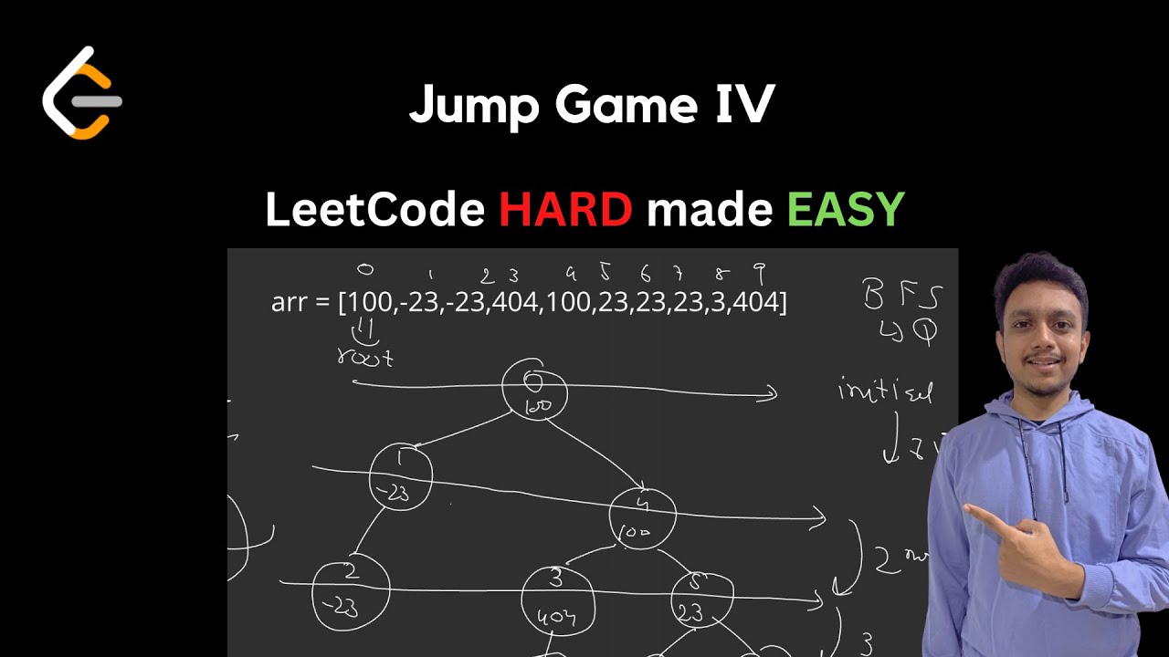 1345. Jump Game IV | LeetCode Daily Challenge | LeetCode Hard | LeetCode POTD