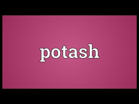 Potash Meaning