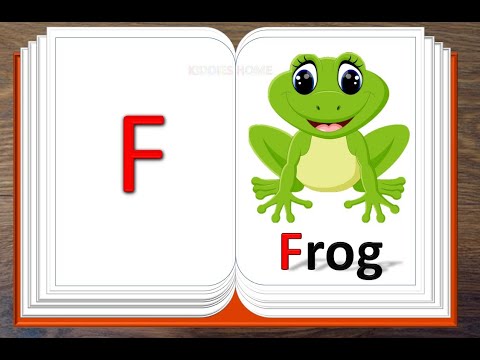 Words Start with Alphabet F, Alphabets ABC | Kiddies Home