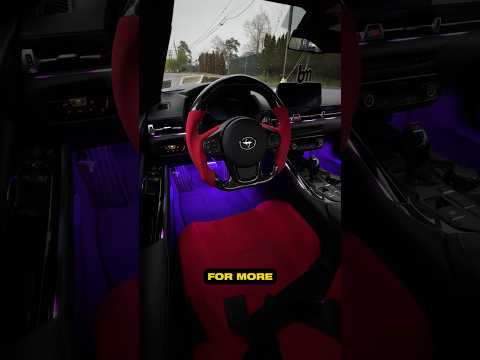 Mk5 Supra Ambient Lighting! #shorts