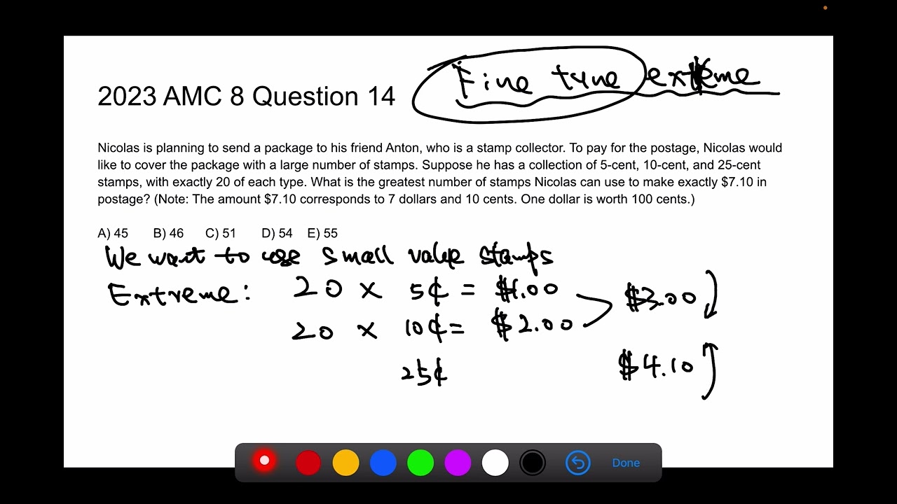 2023 AMC 8 problem 14 solution