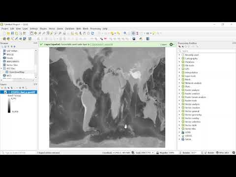 Resize GeoTiff File Using QGIS