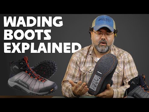 3 TYPES Of Wading Boots EXPLAINED
