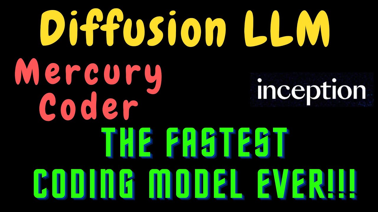 Diffusion LLM from Inception | Is this the future of LLMs? | Mercury Coder