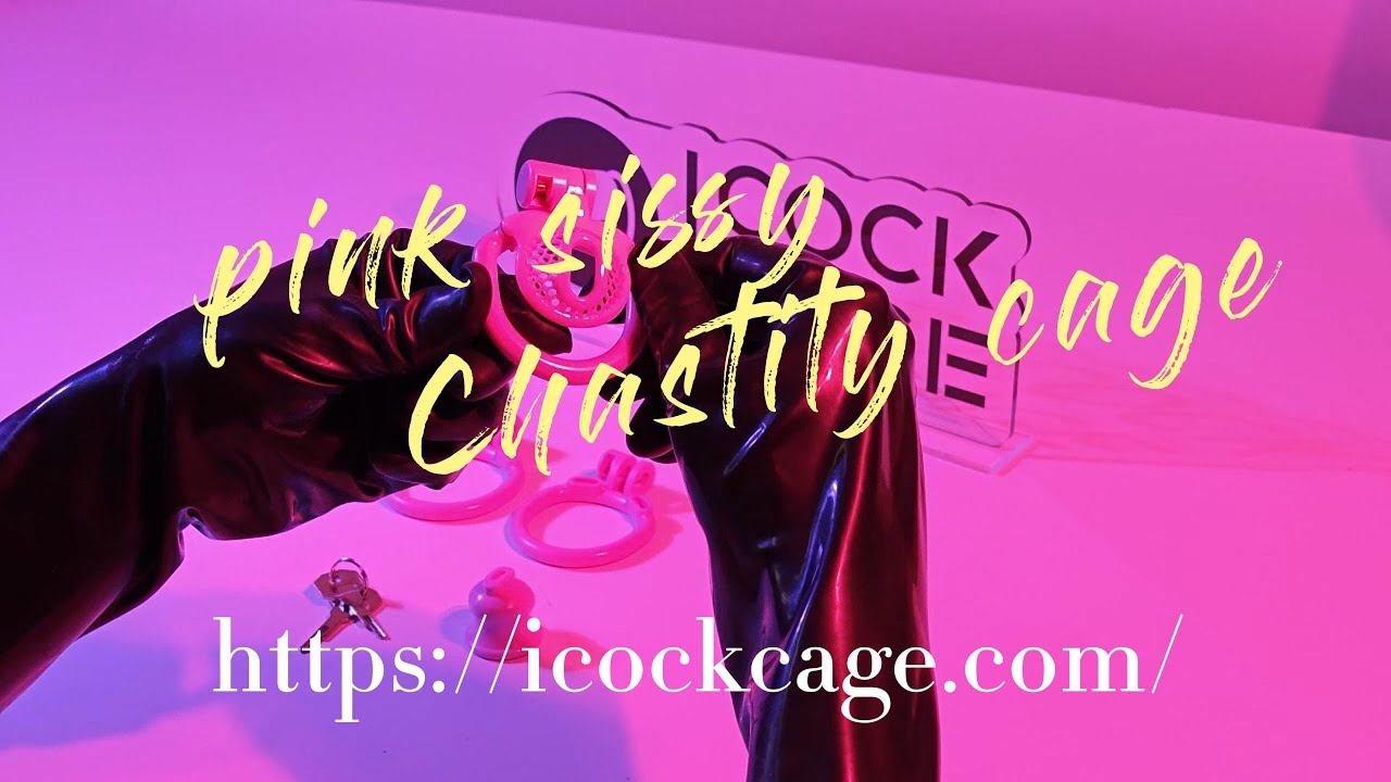 Ultimate Sissy Fantasy! The Pink Chastity Cage That Captivates You!