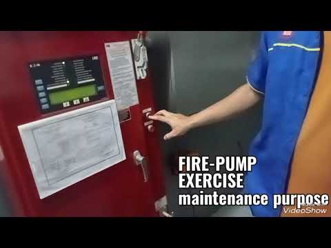 FIRE-PUMP EXERCISE (Maintenance Guide)