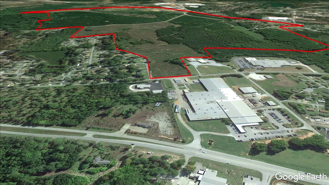 The Greenwood East Rail Park in Greenwood , South Carolina