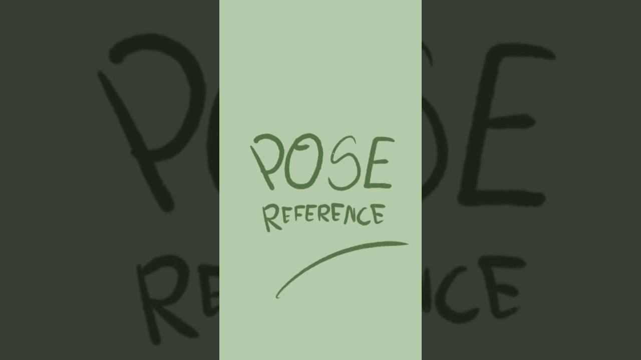 art base / pose reference 🎨#characterdesign