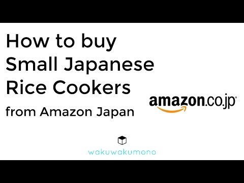 How to Buy Small Japanese Rice Cookers from Amazon Japan