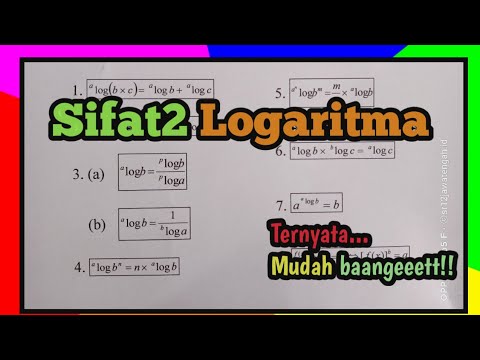 KONSEP DASAR DAN SIFAT SIFAT LOGARITMA MATEMATIKA PEMINATAN KELAS X