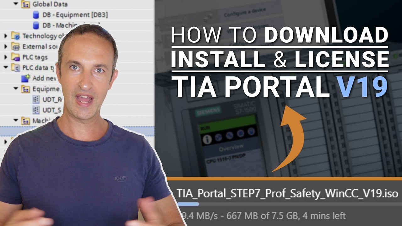 How to Download, Install and License TIA Portal V19 (Step-by-Step Tutorial)