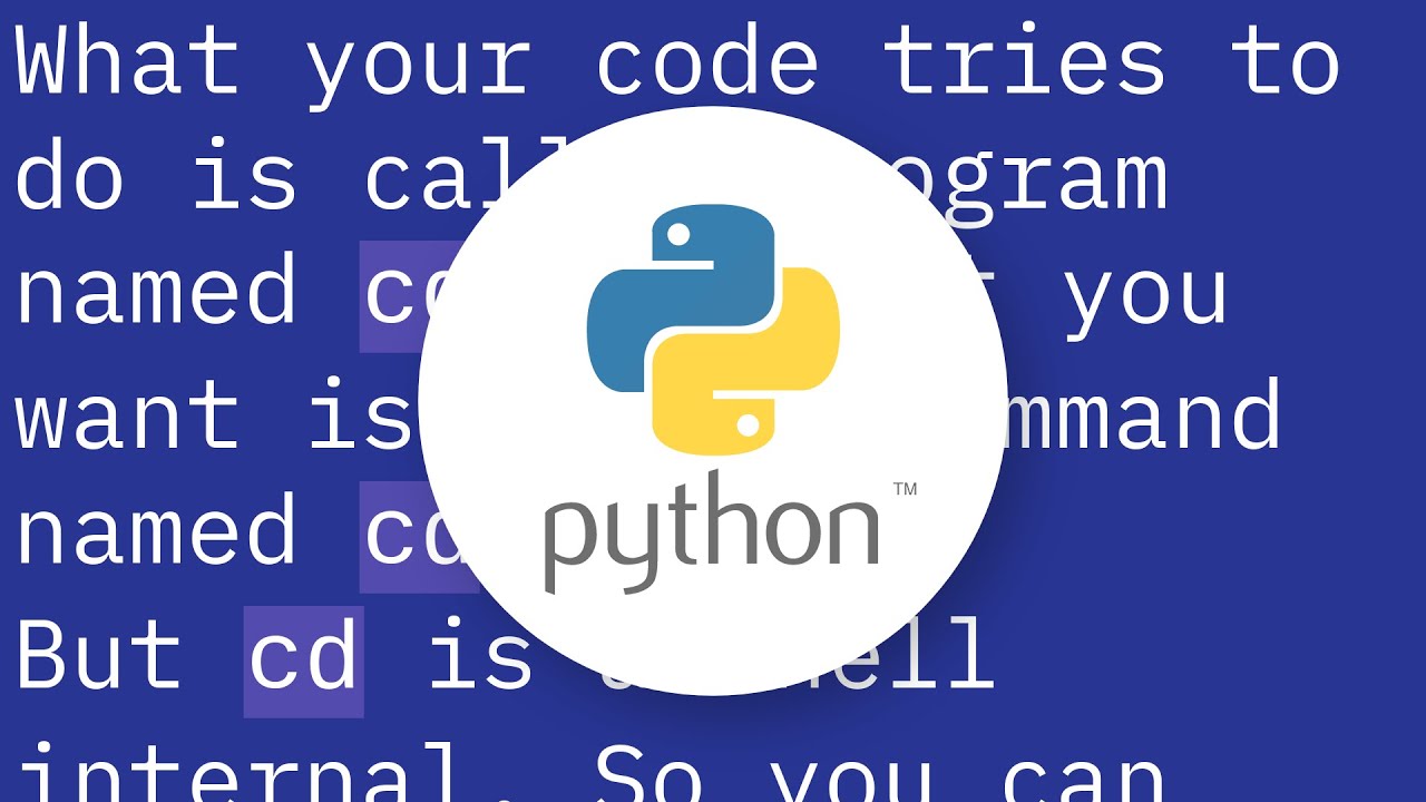 Subprocess changing directory