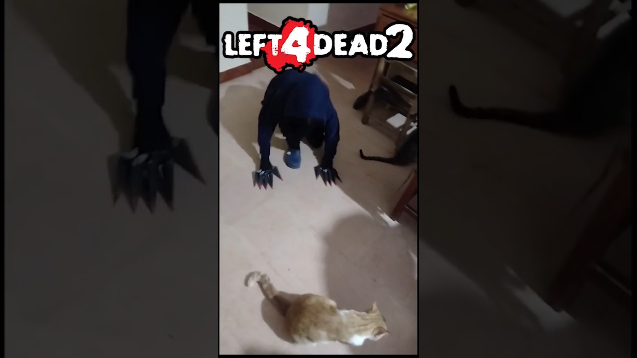 HUNTER IN REAL LIFE!! 🔥😱 #l4d #hunter #left4dead2envivo #left4dead2funnymoments #left4dead2memes