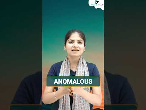 The Hindu Vocabulary - Anomalous (अनामलस) || Meaning, Synonyms & Usage in Hindi #shorts