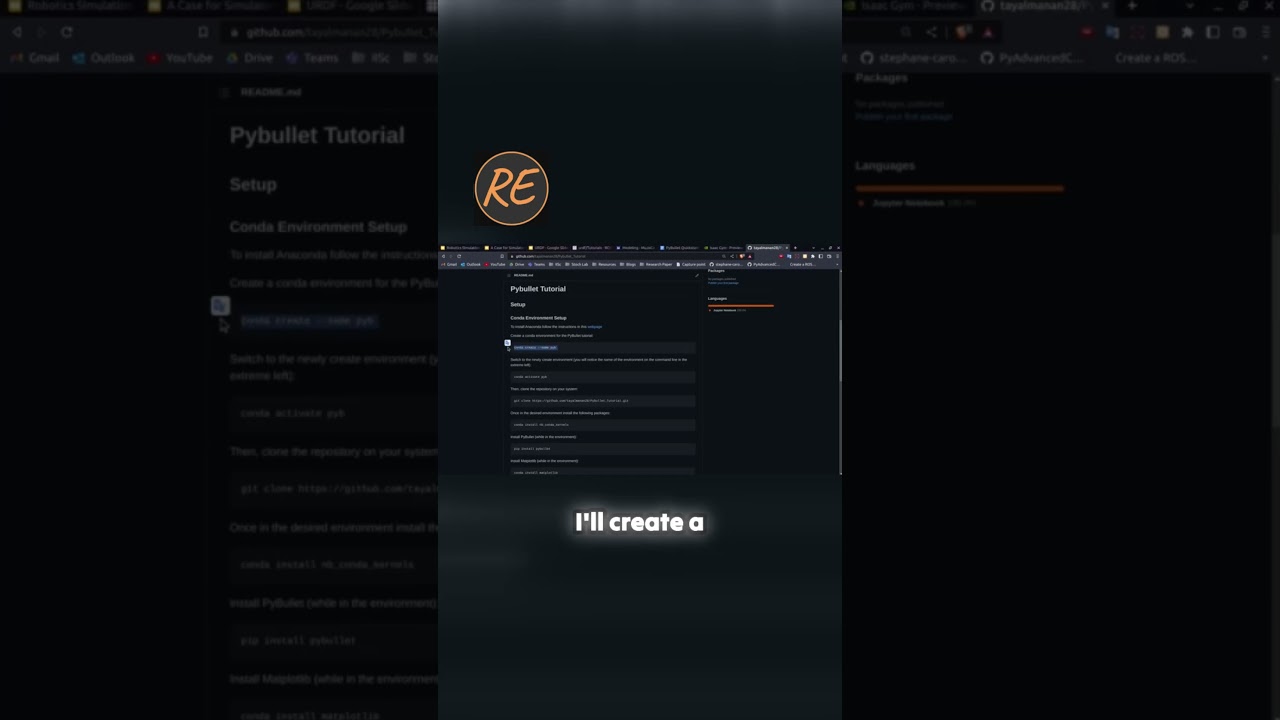 Pybullet Tutorial - Set up Your Python Environment