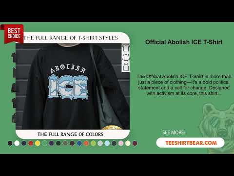 Official Abolish ICE T-Shirt