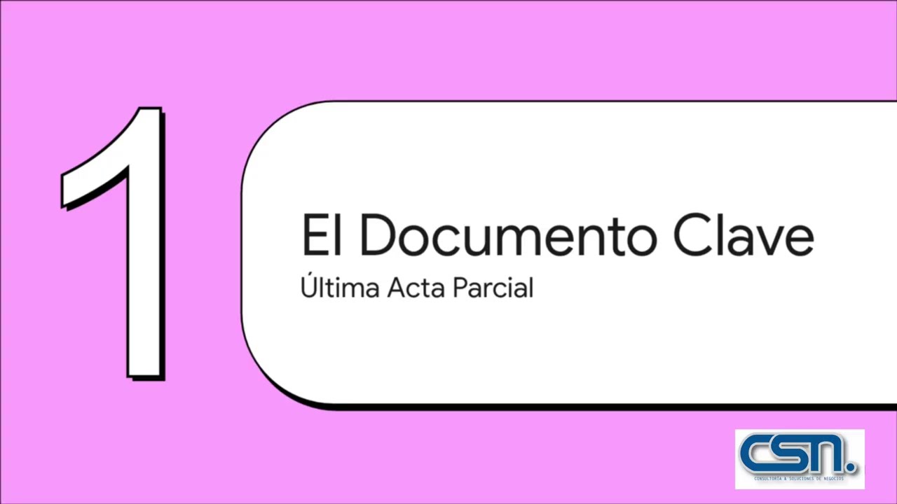 La Ultima Acta Parcial en las Visitas Domiciliarias