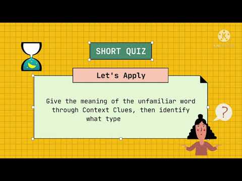 Types of Context Clues