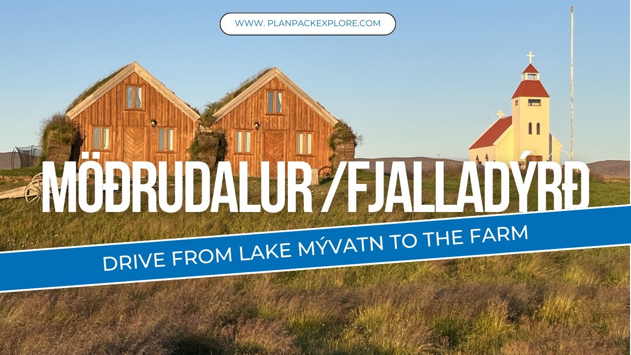 Drive to Möðrudalur/Fjalladýrð on rt. 901 - a magical farm in East Iceland.