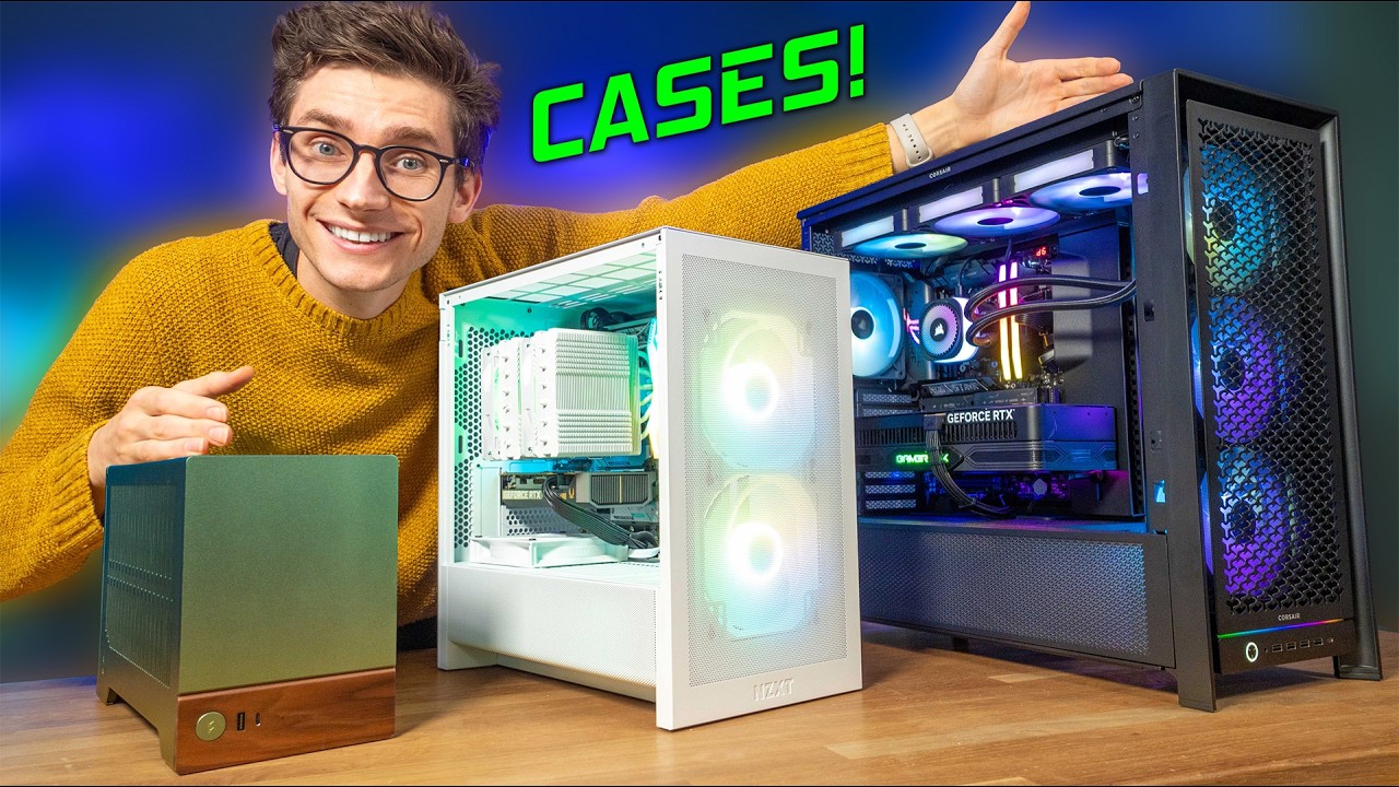 The BEST PC Cases For Your Gaming PC Build in 2025!