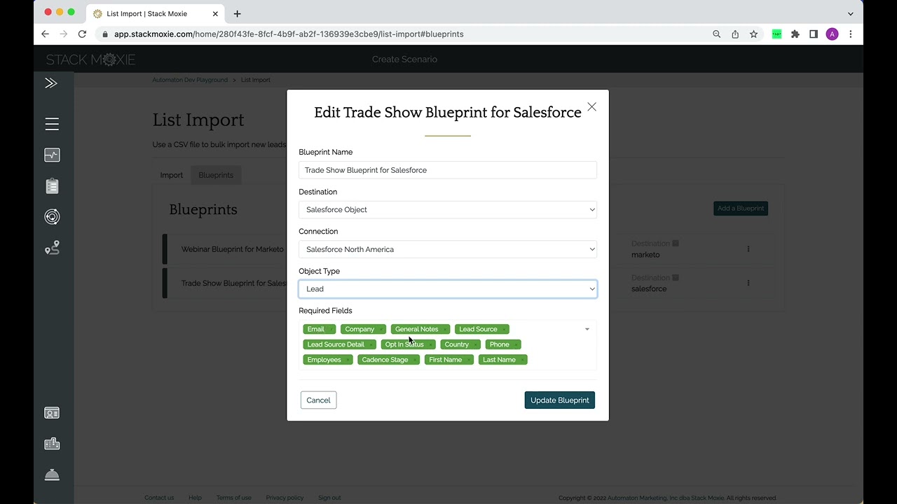 Feature Release - List Import by Stack Moxie